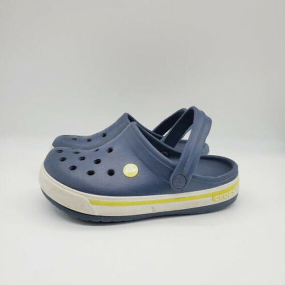 CROCS | Shoes | Crocsunisexkids Blue Slingback Sandals Size J3 | Poshmark